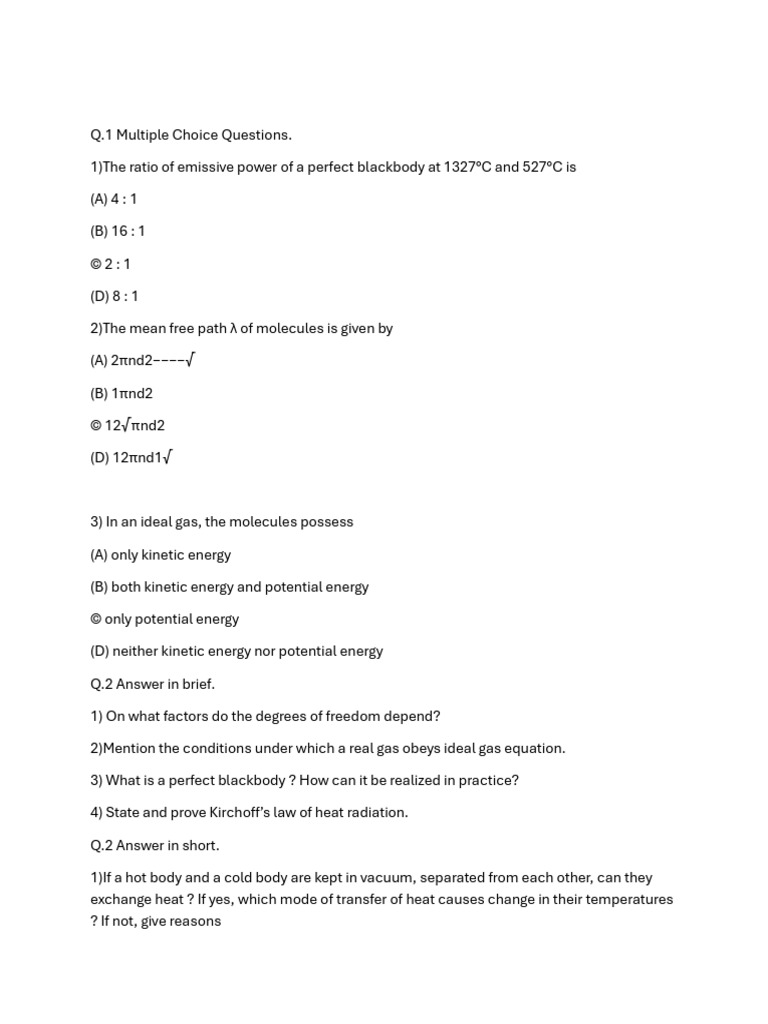 Kinetic Energy Physics | PDF