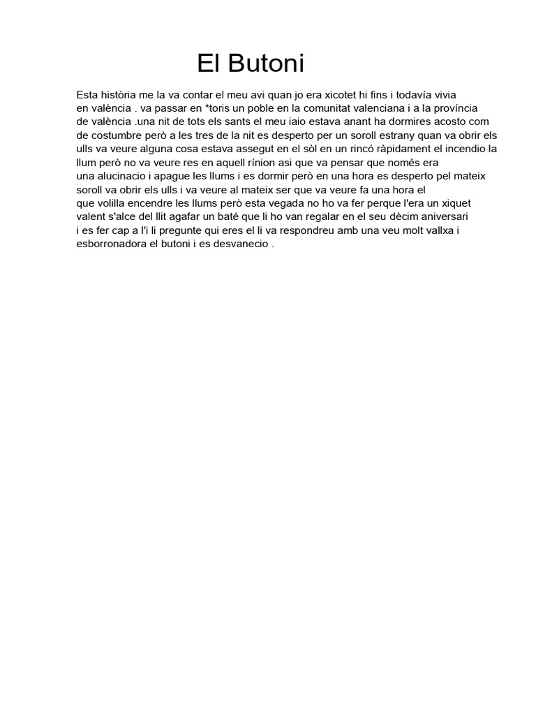 Microrelat | PDF