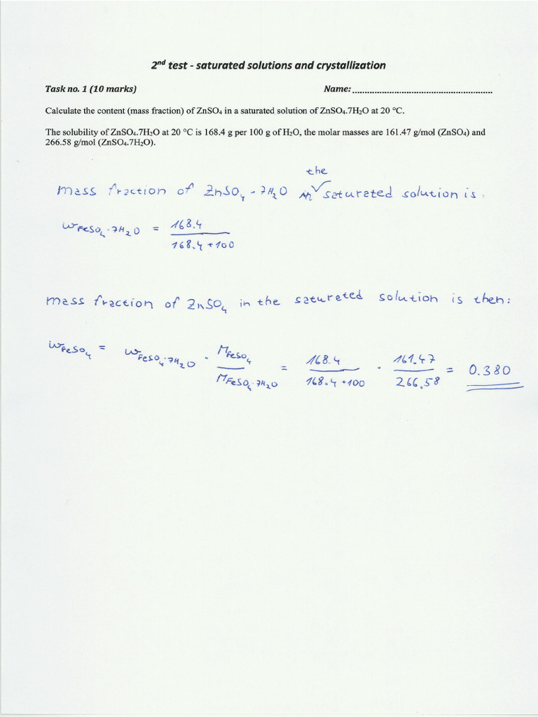 Test2 - Trial + Solution 2 | PDF