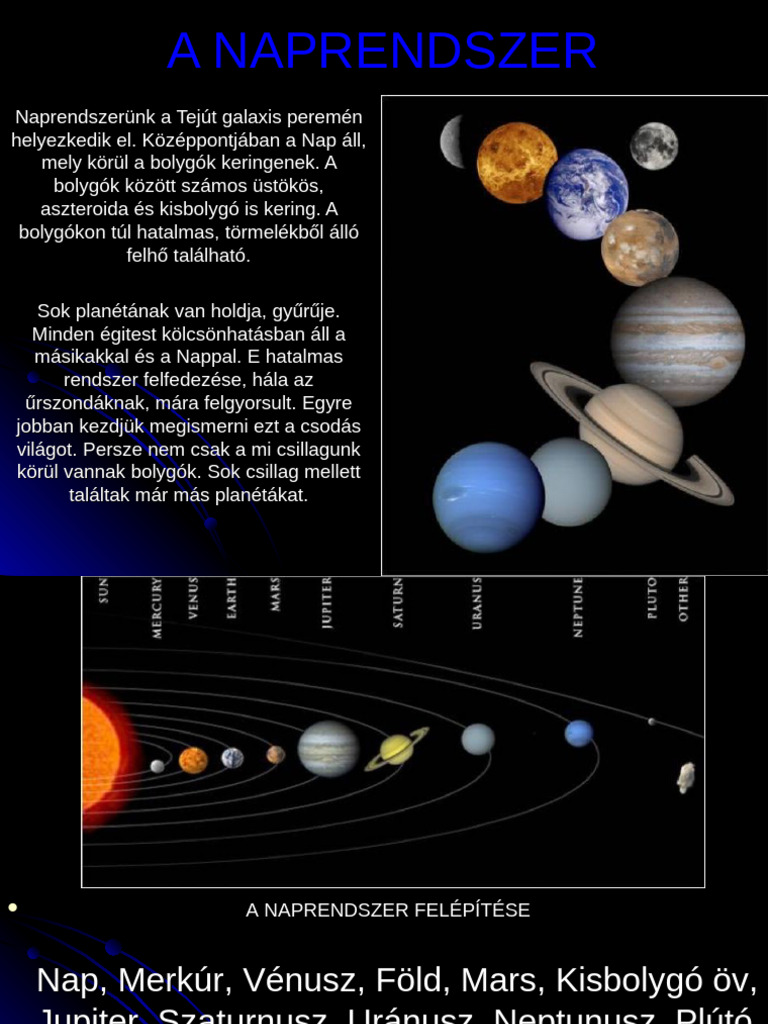 A Naprendszer | PDF
