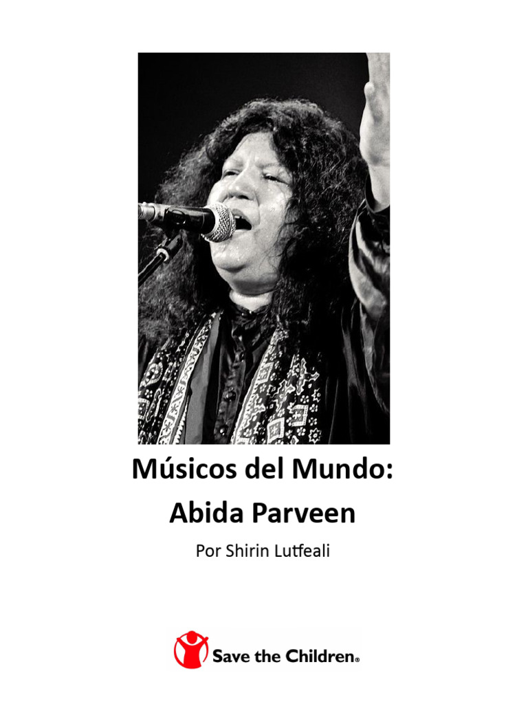 Abida Parveen: Música y Legado | PDF | Licencia Creative Commons | Pakistán