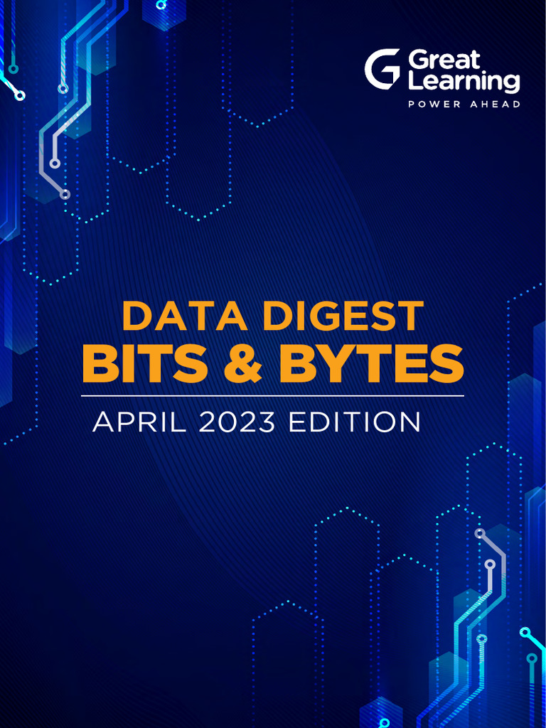 Data Digest- April 2023 | PDF | Artificial Intelligence | Intelligence (AI) & Semantics