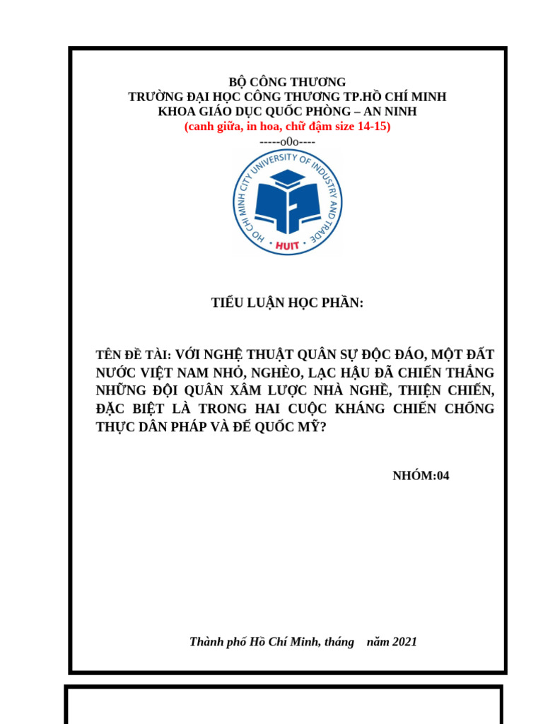 Huit - Bia Tieu Luan | PDF