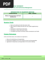 Means of Transportation in the Past | PDF