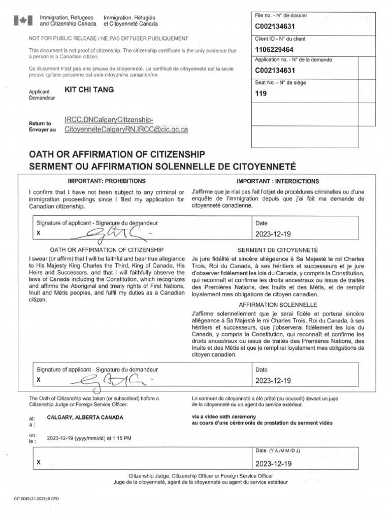 Kit Chi Tang - 119 | PDF