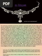 Cuento El Collar - Guy de Maupassant | PDF