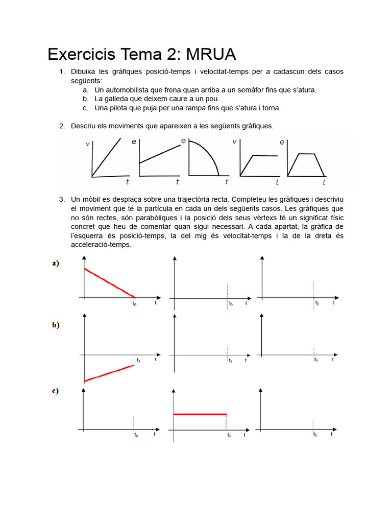 Exercicis TEMA 2 - Burrum, Burrum! | PDF