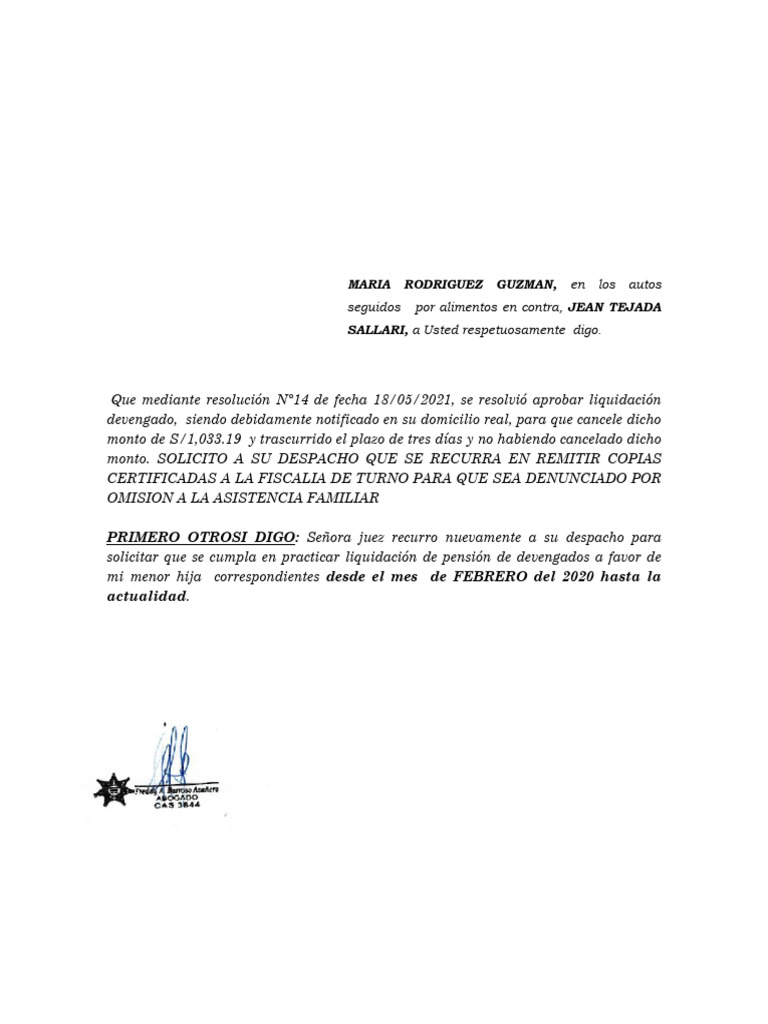 REMITIR COPIAS CERTIFICADA A LA FISCALIA-convertido | PDF