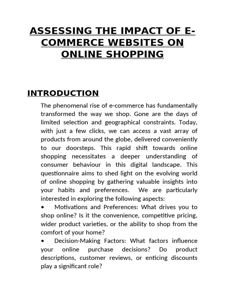 Vidhi | PDF | Online Shopping | Consumer Behaviour