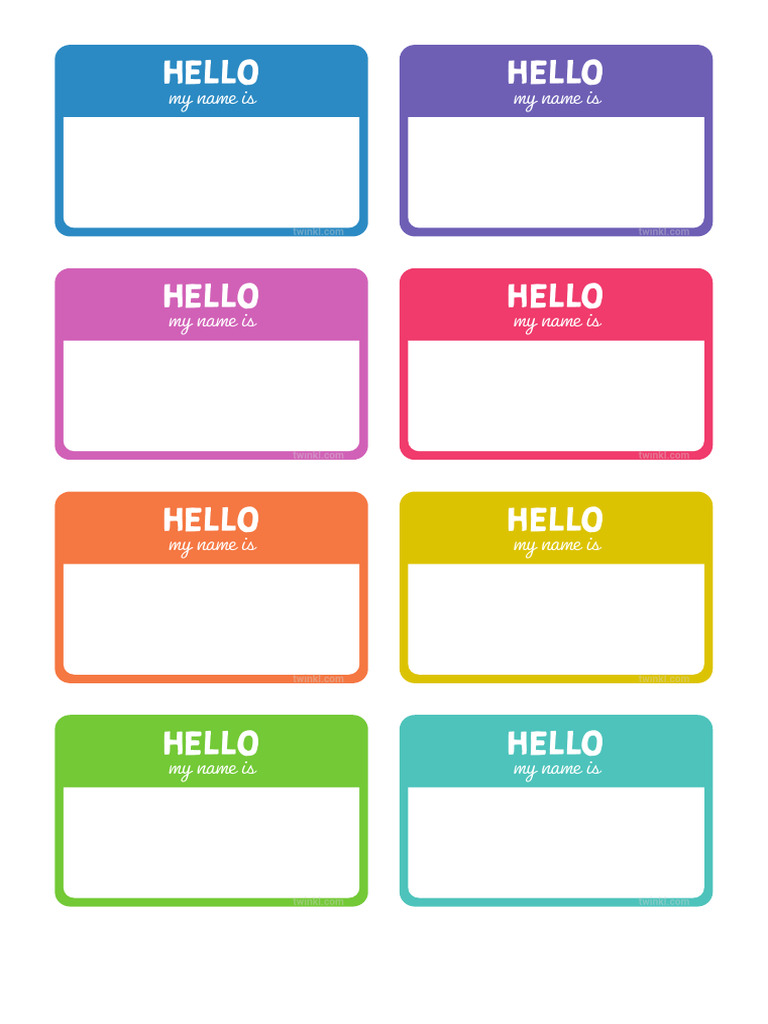 Name Label | PDF