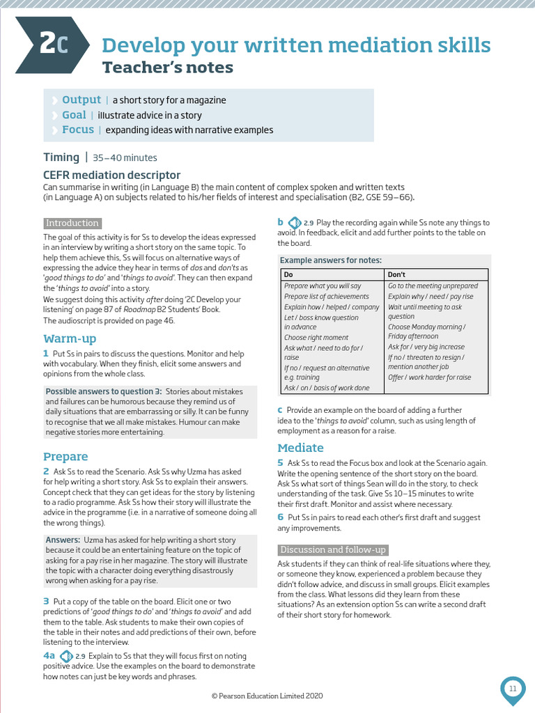 Mediation_Unnit_2_B2 | PDF | Mediation | Human Communication