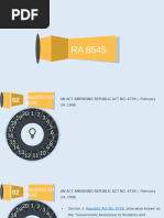 Republic Act No. 6728 Amended by RA 8545 | PDF | Private School ...