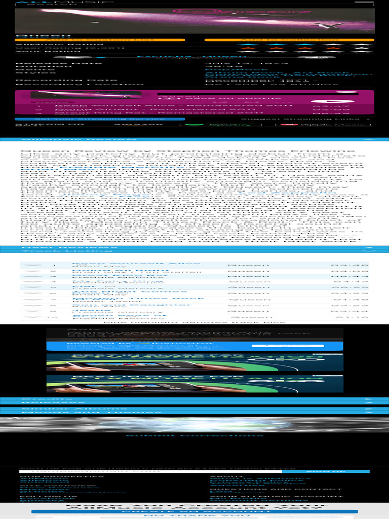 Queen - Queen - Album - AllMusic | PDF | Sound Recording | Rock Music