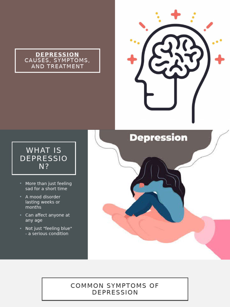 Depression - PowerPoint | PDF | Major Depressive Disorder | Mental Health