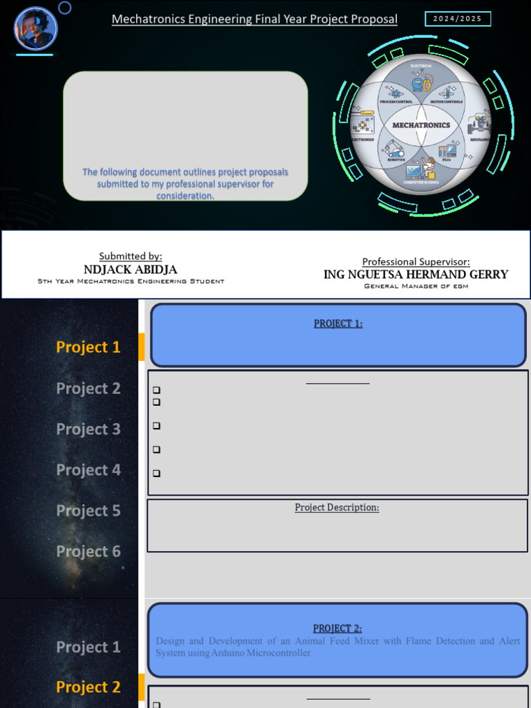 English-Mechatronics Engineering Final Year Project Proposal for ING ...