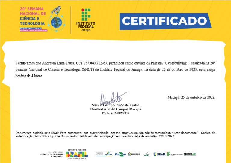 Certificado 2 | PDF