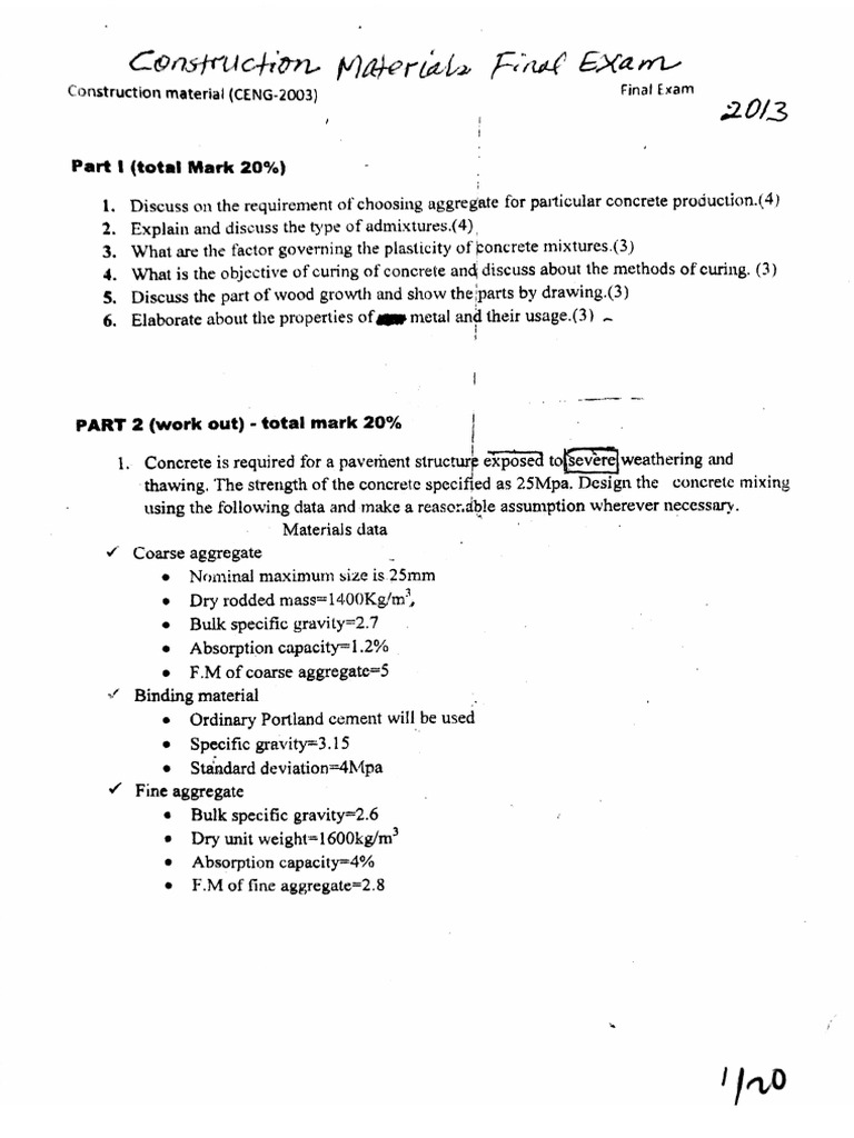 Cotm Final Exam 2 | PDF