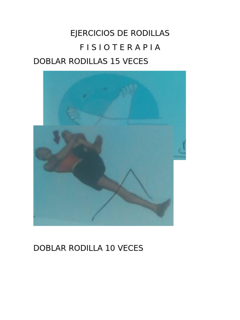 Ejercicios de Movilidad para Rodillas | PDF