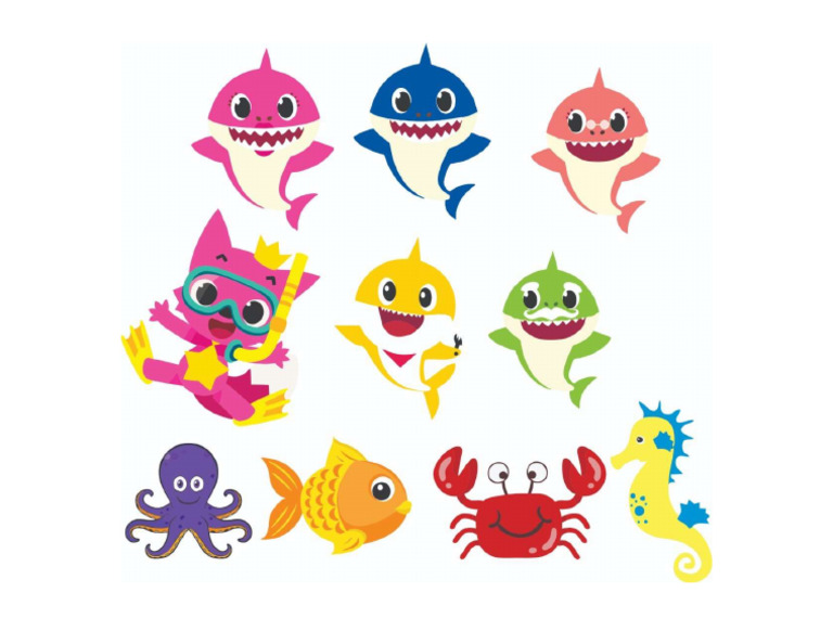 Personajes Tiburon | PDF