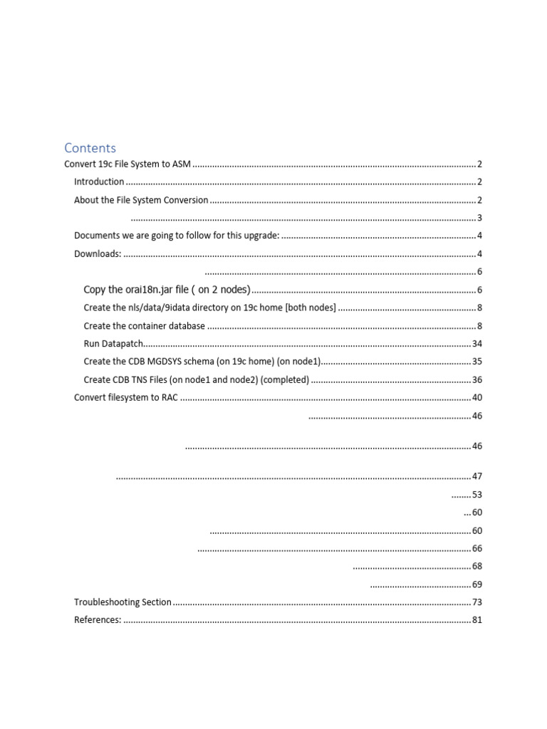 1.1 2 - Upgrading Oracle EBS Database To 19c - 7.X - On - 2node - RAC | PDF | Databases ...