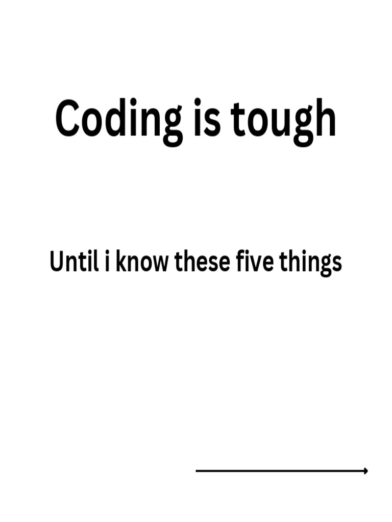 5 Key Lessons That Made Coding Easier for Me | PDF