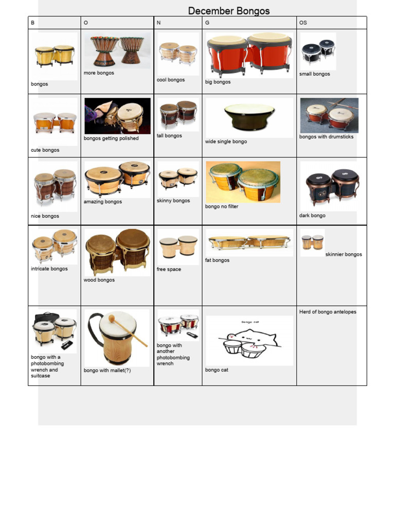 December Bongos | PDF