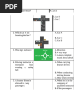 Free LLR Exam Prep Material & Tests | PDF | Traffic | Traffic Collision