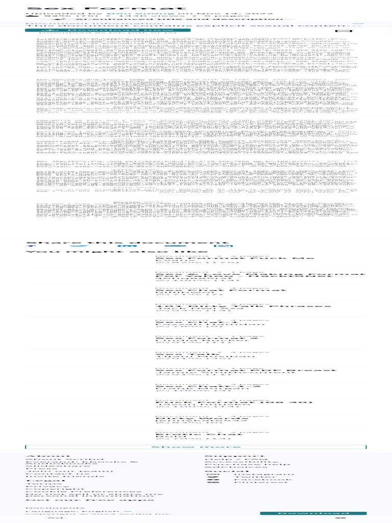 Sex Format Pdf Breast Pdf Scribd