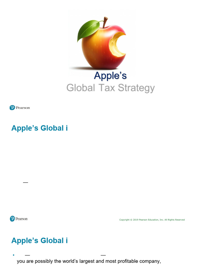 Apple's Global Tax Strategy Explained | PDF | Taxes | Apple Inc.