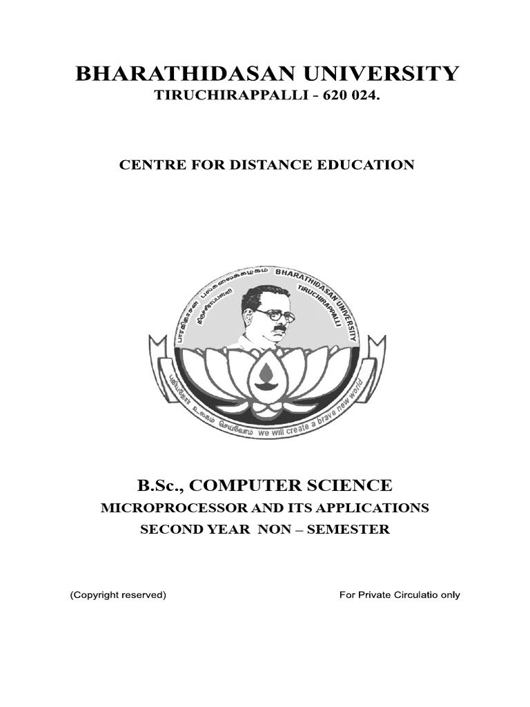 7 BSC CS Microprocessor - Indd | PDF | Computer Data Storage | Random ...