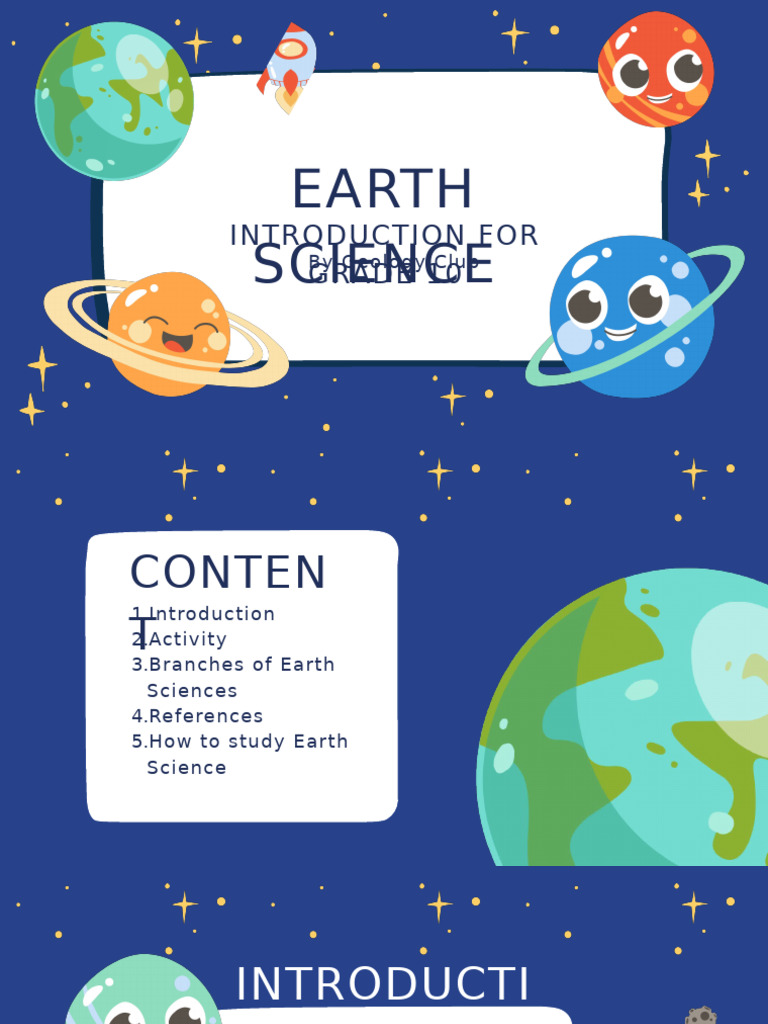 Earth Sciences Presentation 1 | PDF | Earth Sciences | Earth