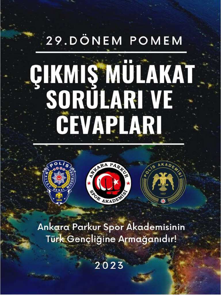 29. Dönem Pomem Çikmiş Mülakat Soru v-55e9798 | PDF
