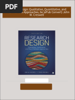 Research Design Qualitative, Quantitative, and Mixed Methods Approaches ...