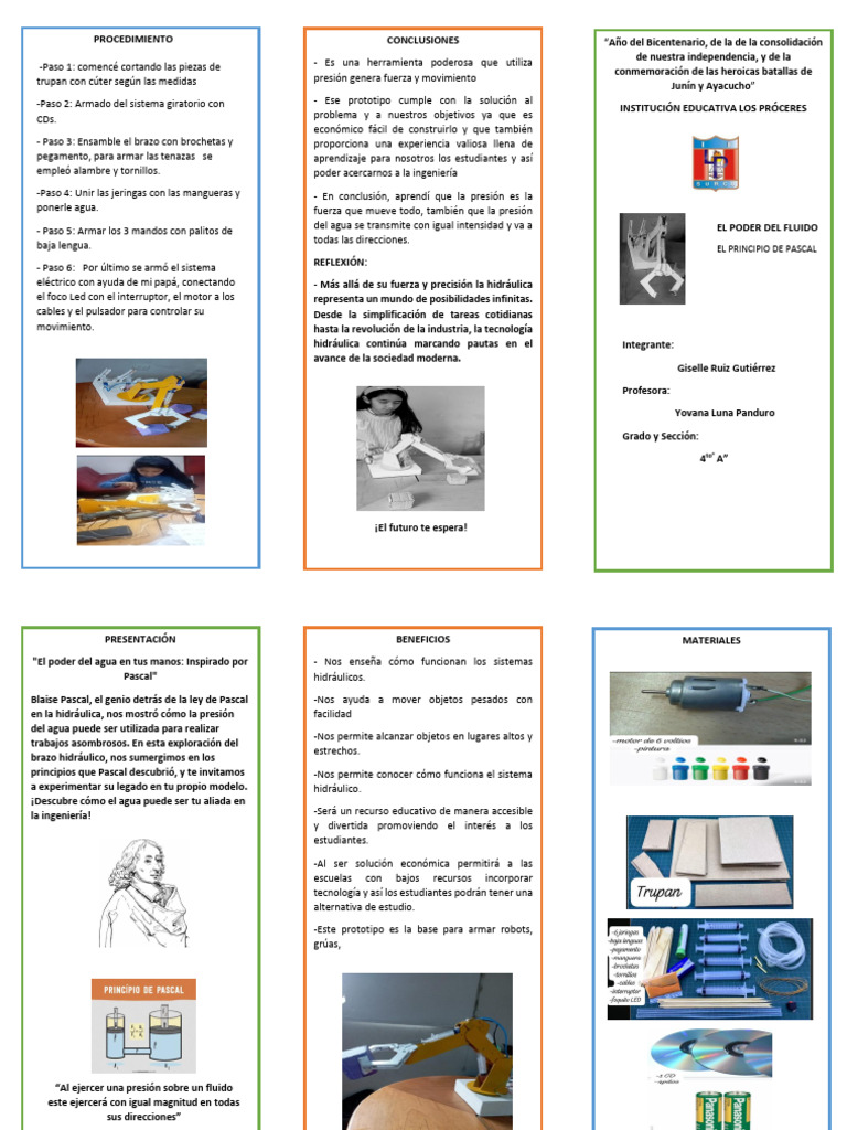 triptico 2024-4 | PDF | Ingeniería