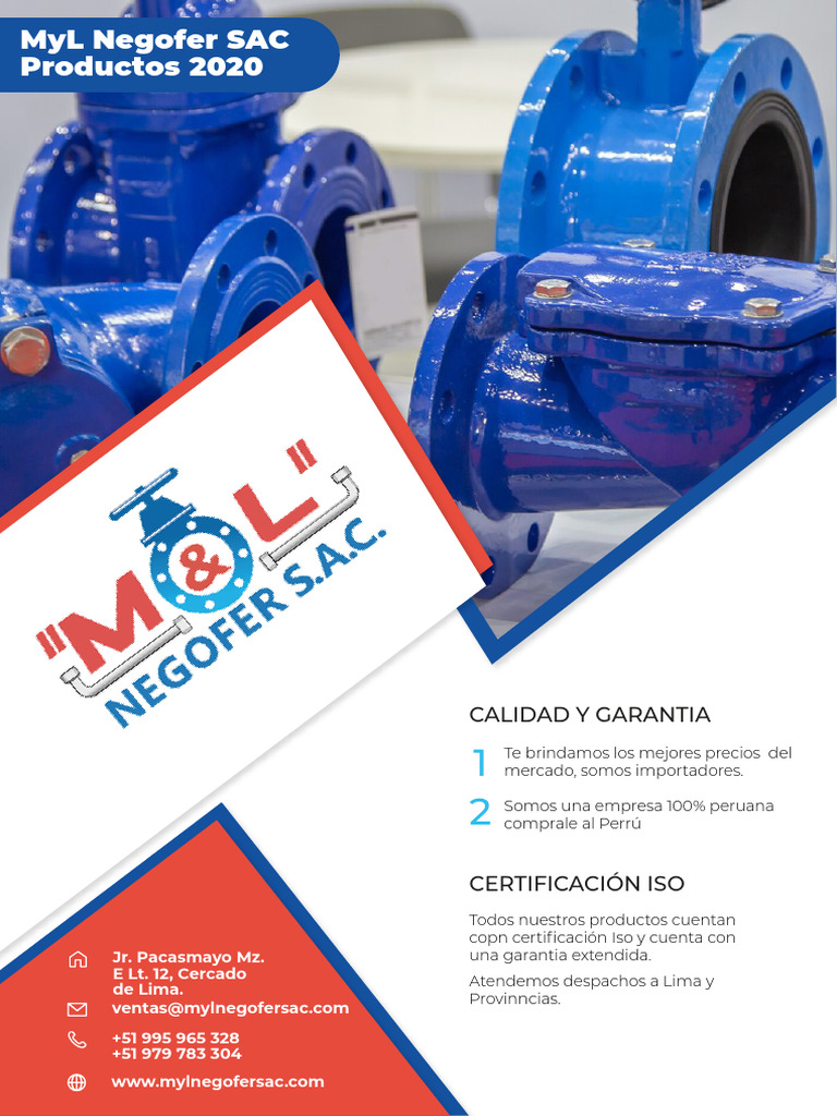 Productos de Ingeniería Hidráulica Perú | PDF | Ingeniería