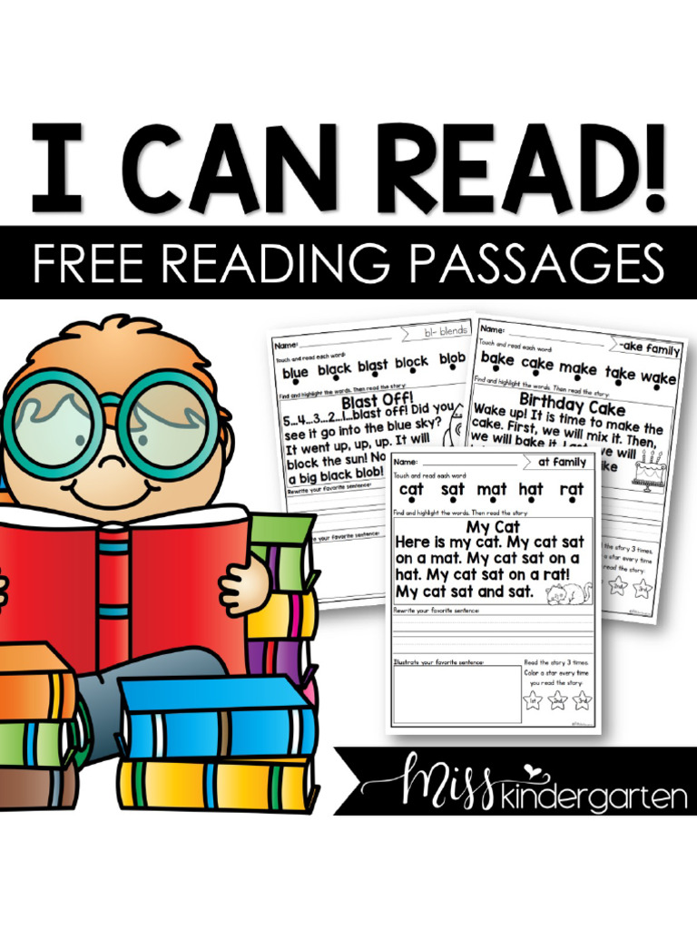 Reading Fluency Passages | PDF