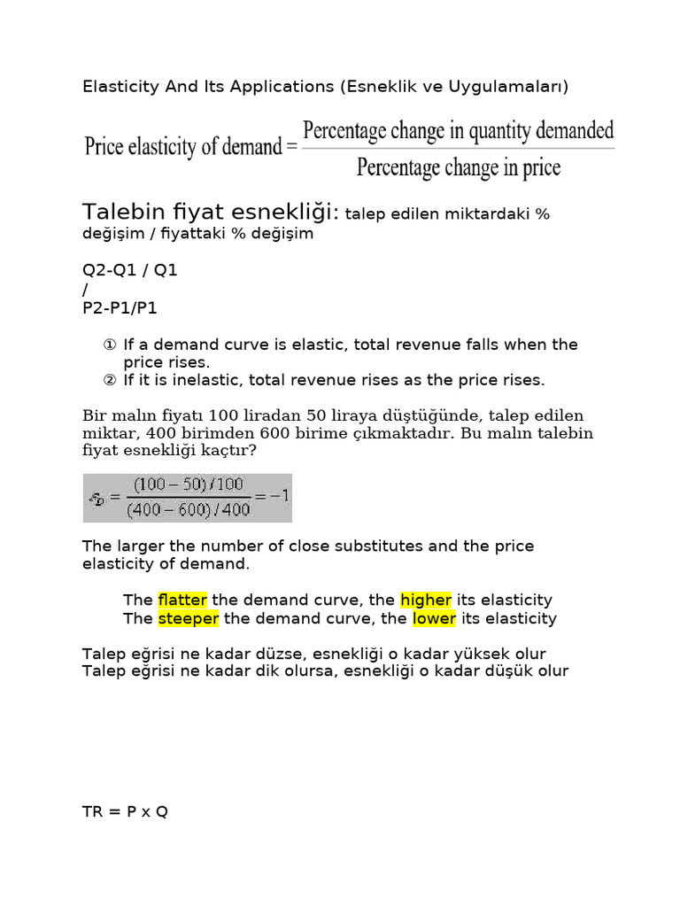 Elasticity and Its Applications | PDF