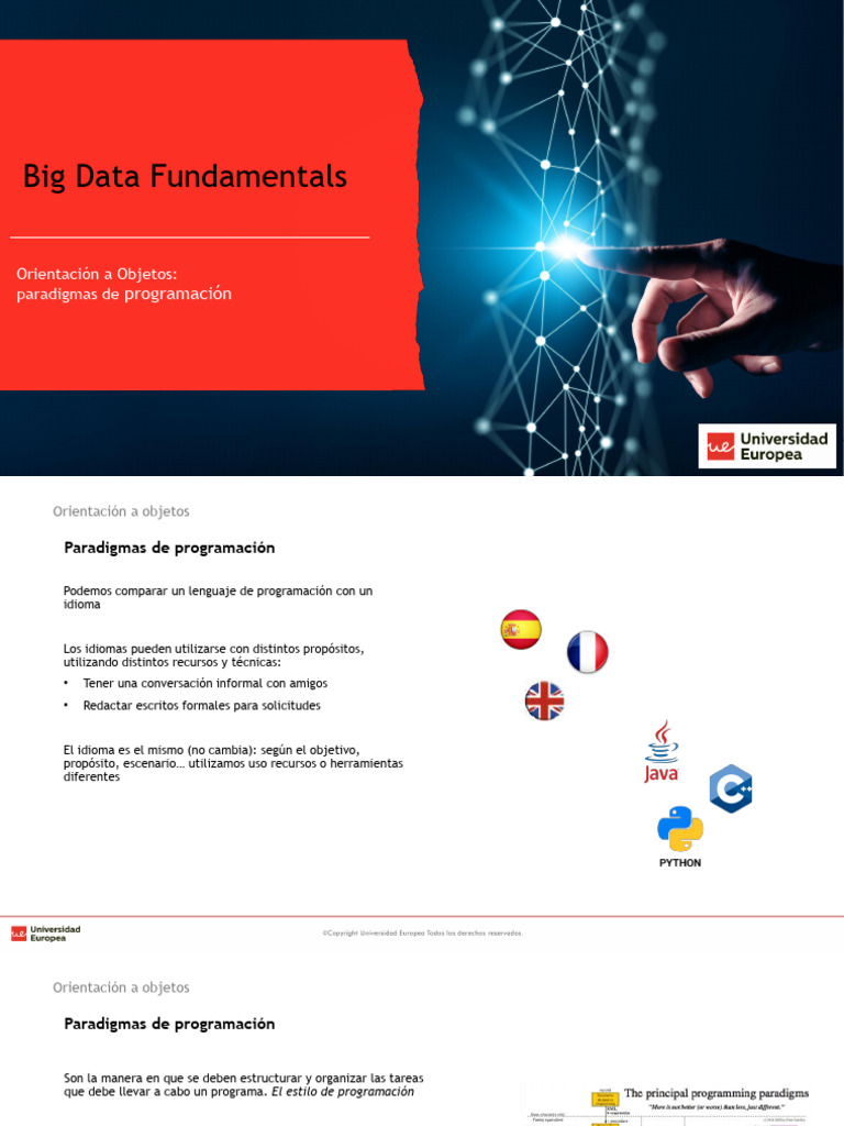 Paradigmas de Programación | PDF | Objeto (informática) | Programación ...