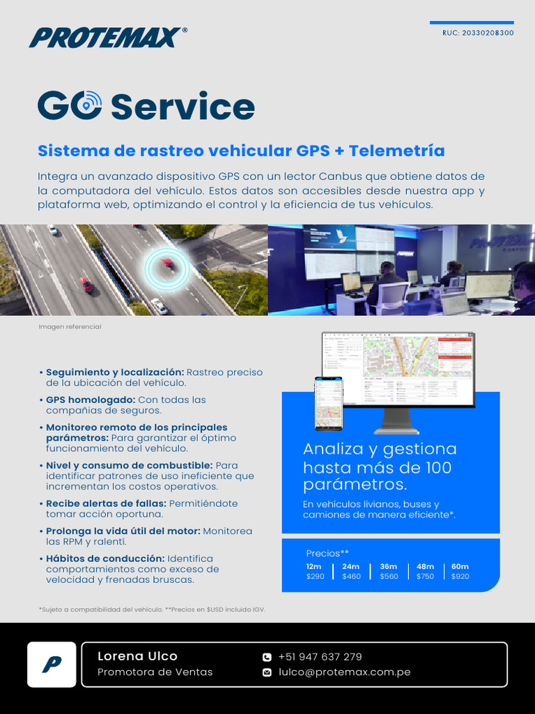 Información Protemax - Go Service | PDF | Informática