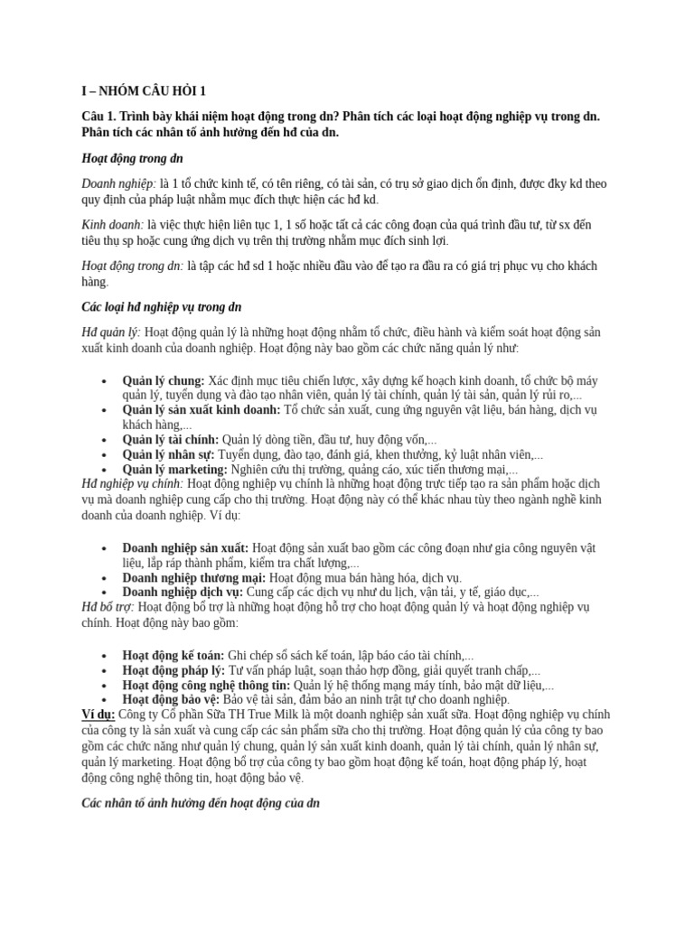 Đề cương PMUD | PDF