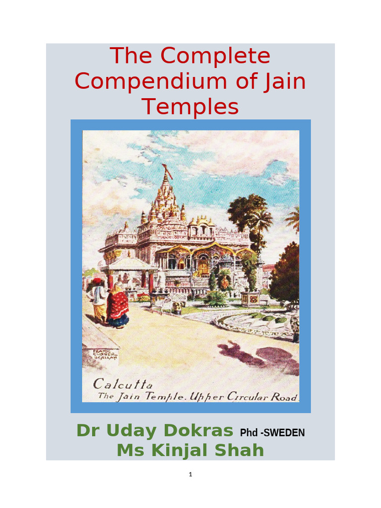 The Complete Compendium of Jain Temples | PDF | Temple