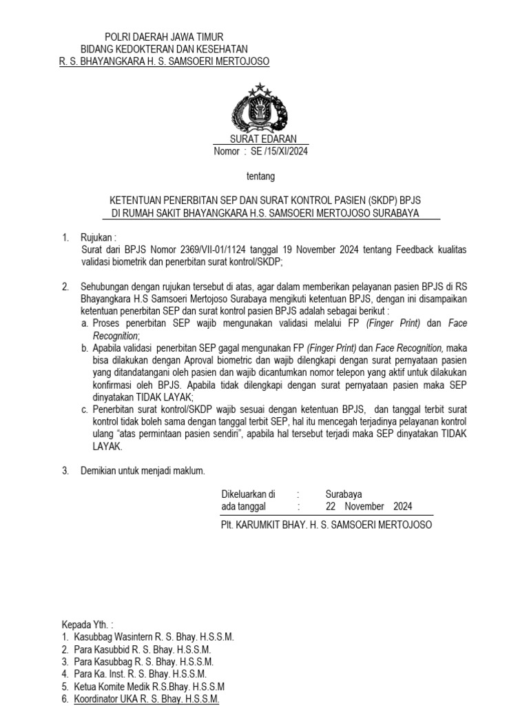 Se Validasi Biometrik Dan Penerbitan Skdp | PDF