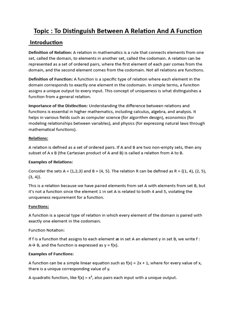 Maths Project Class 11 Mid Term | PDF | Function (Mathematics) | Set ...