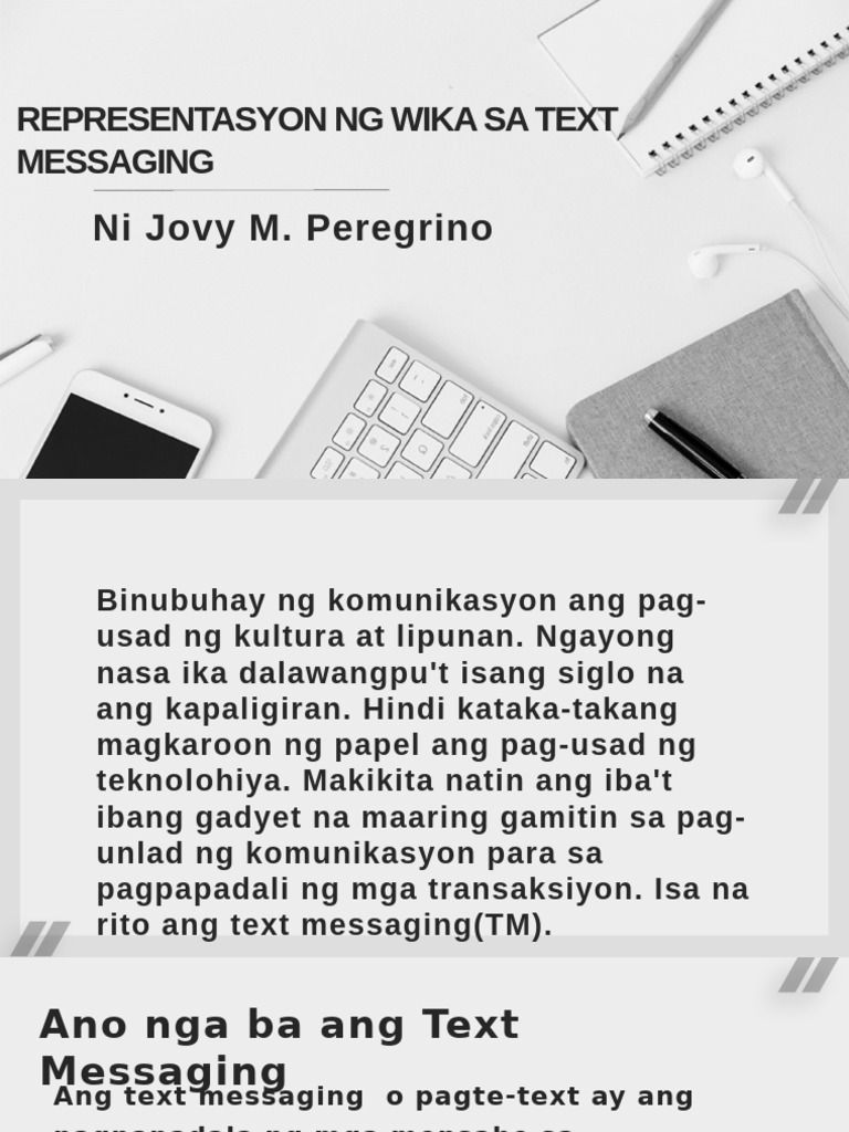 Text Messaging | PDF