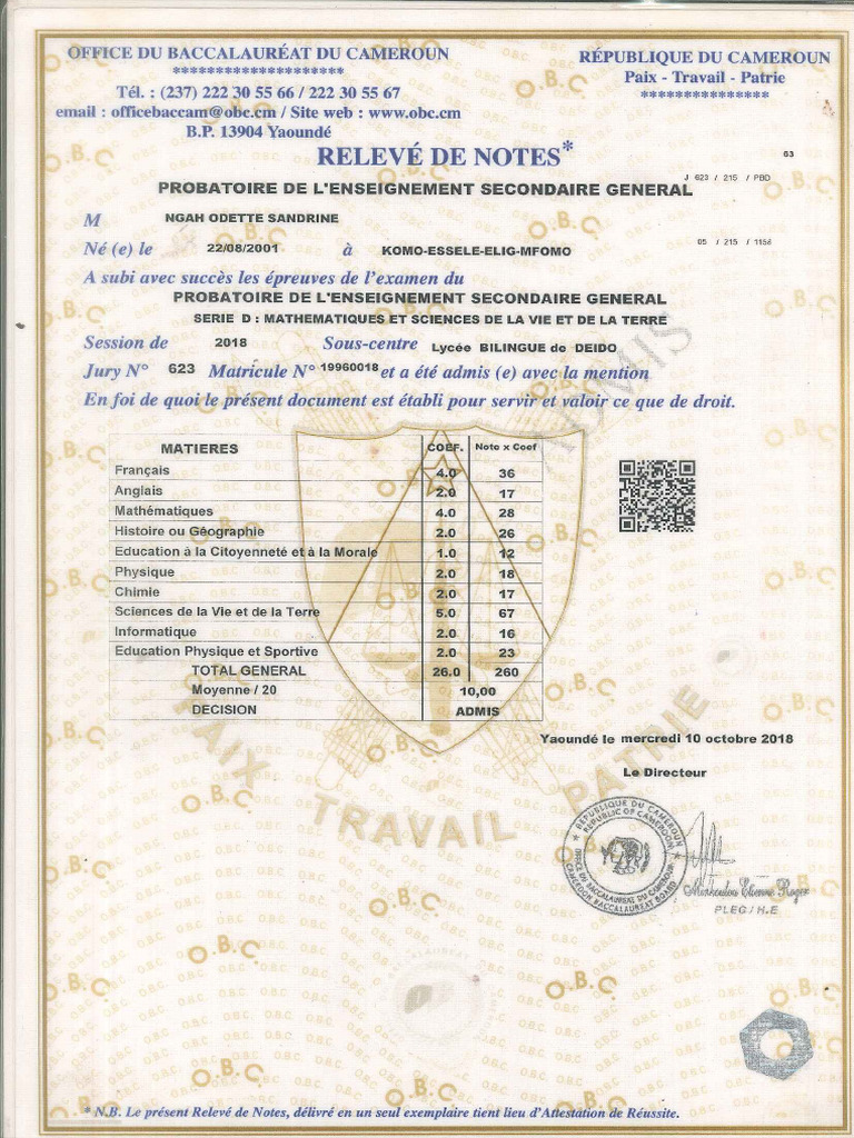PROBATOIRE | PDF