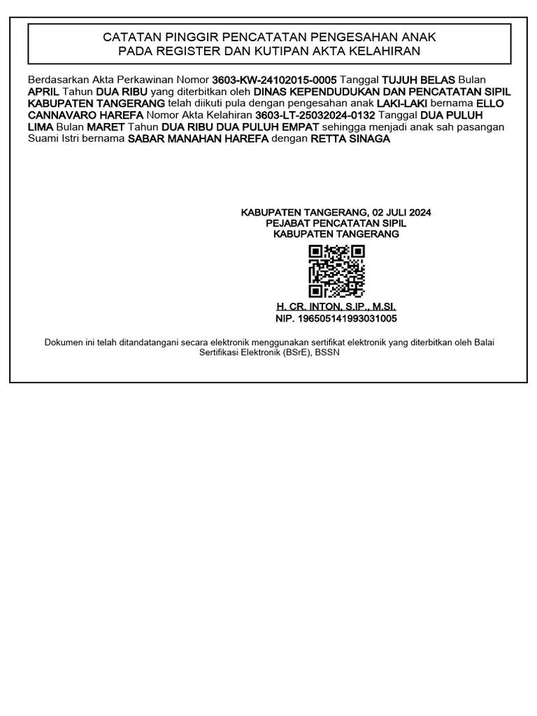 Ello Cannavaro Harefa, | PDF