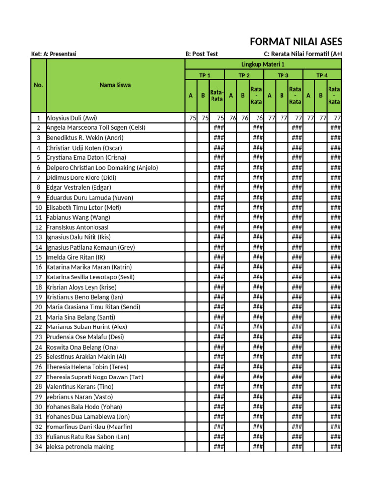 Format Asesmen Sumatif X DKV | PDF