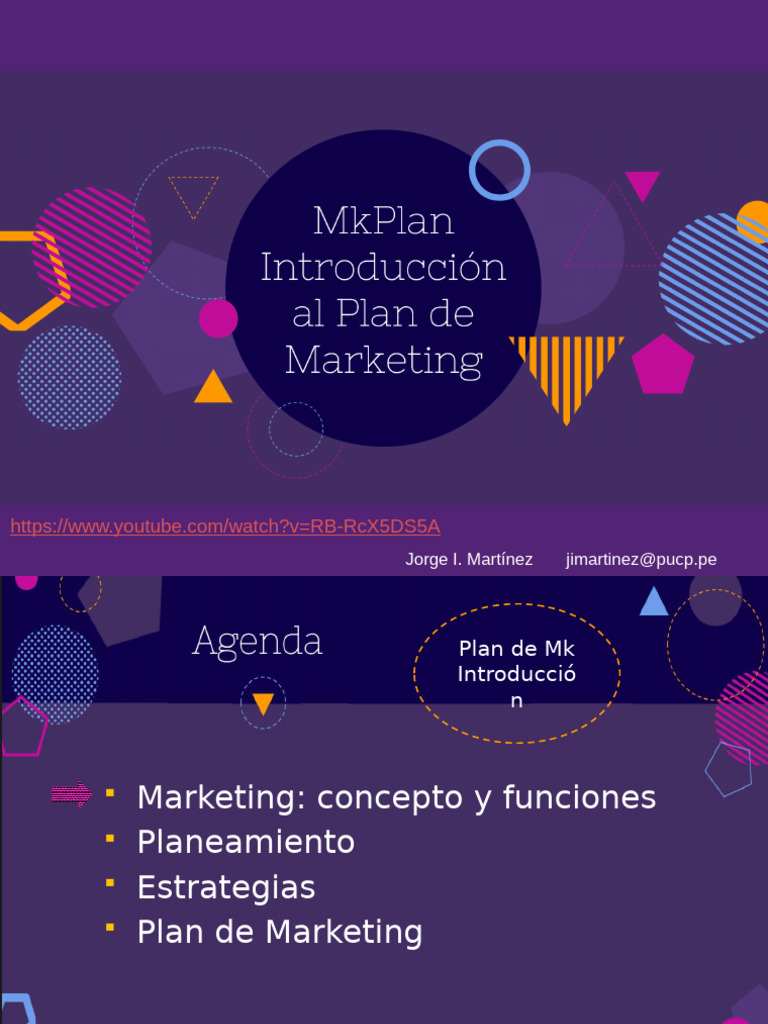 MkPlan Sem01 Introducc. Al Plan de MKT - Light | PDF | Planificación ...