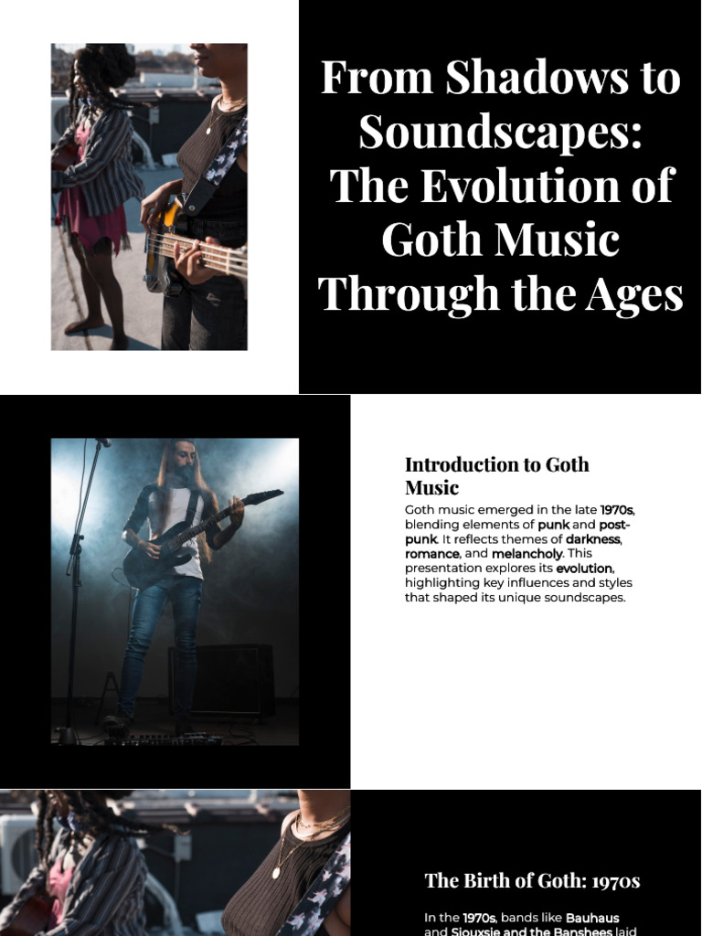 The Evolution of Goth Music | PDF