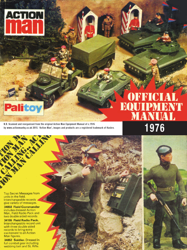 1976 Action Man Equipment Catalogue | PDF